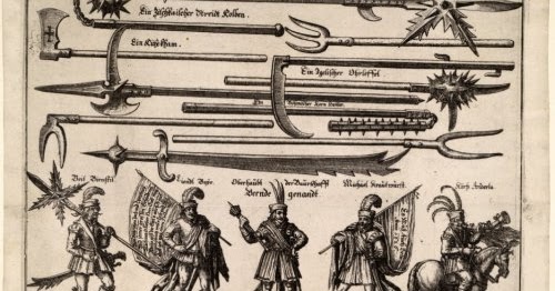 Francesco Vossilla's Blog: Weapons of the German Peasants’ War (1524 to ...