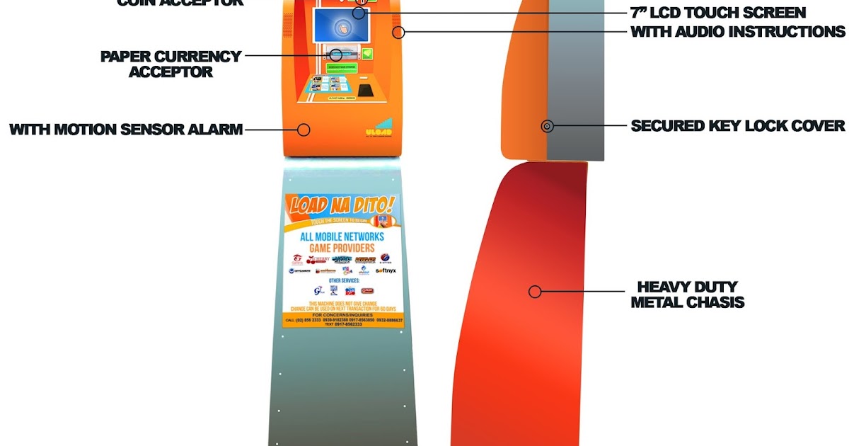 ULoad Digital e-Load Vending Machine - THE BLOGGER PHILIPPINES
