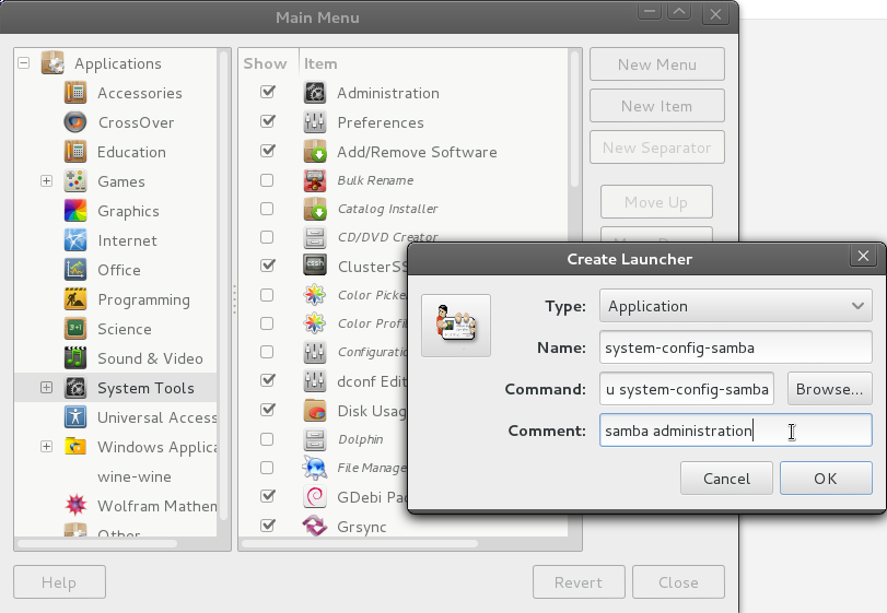 Lindqvist A Blog About Linux And Science Mostly 412 System Config Samba On Debian