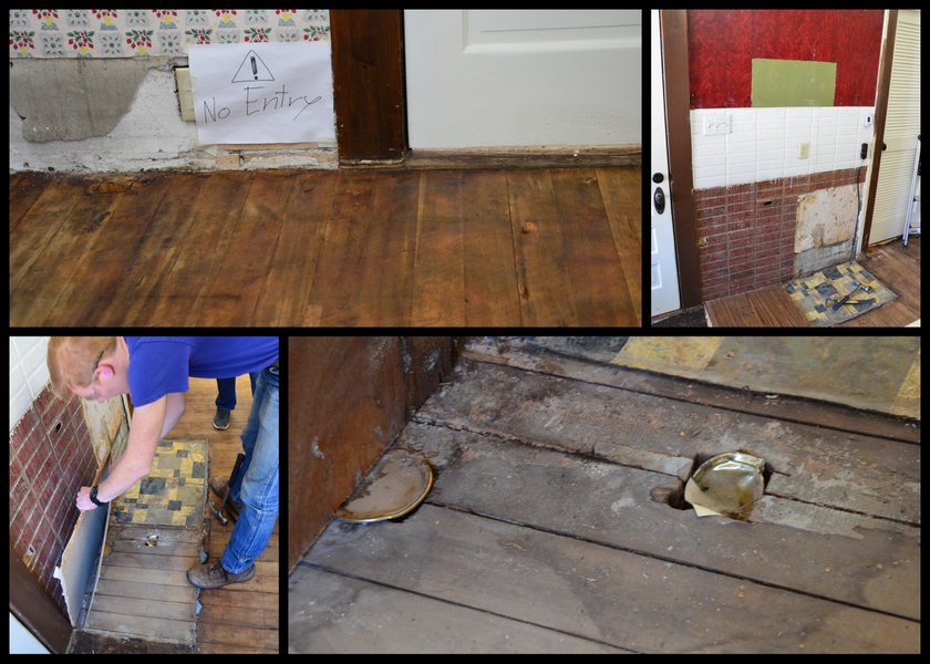 The Headleys House: Disgusting Floor!