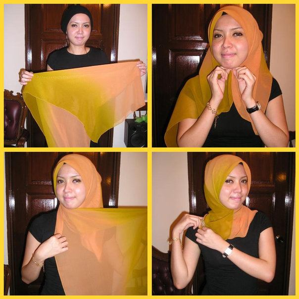 Mommy Sofea & Saif: Tutorial Pemakaian Selendang