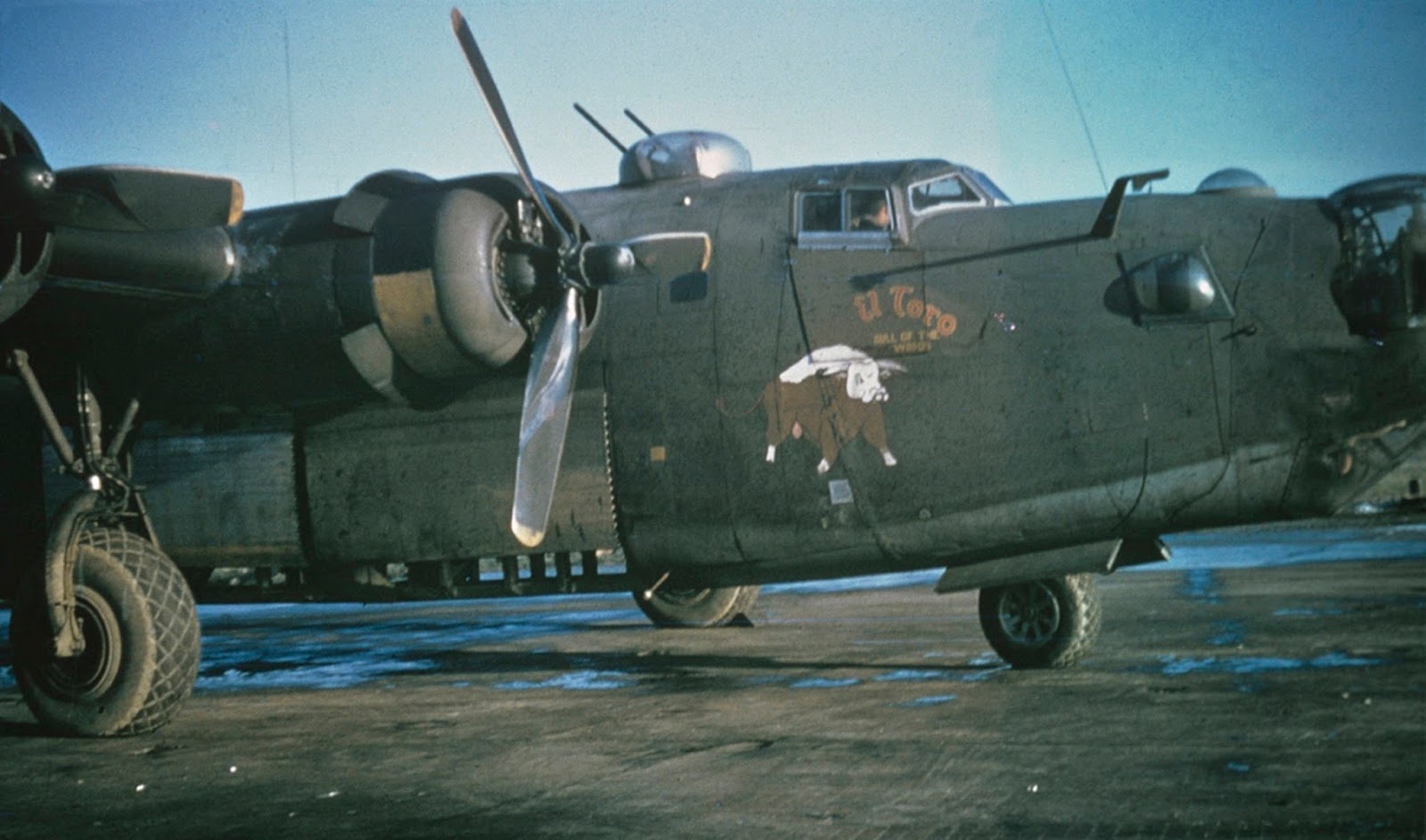 50 Color Vintage Photographs That Capture Amazing Nose Art Painted on ...