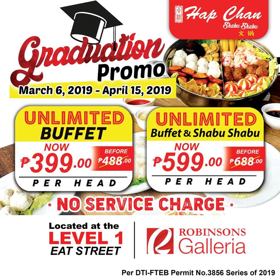 Manila Shopper: Graduation 2019 Blowout Promos