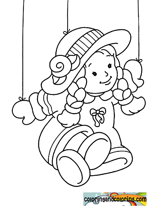 Puppet Show Coloring Sheets Pages Sketch Coloring Page