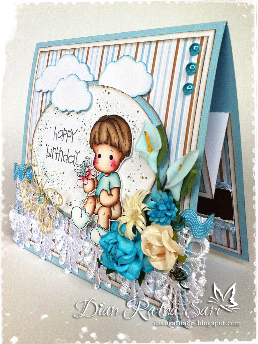 Dian's Craft Room: Toddler Card with Cute Little Edwin