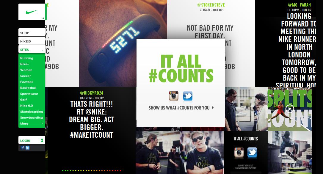 Sarah's blog: social media monitoring of Nike- final report