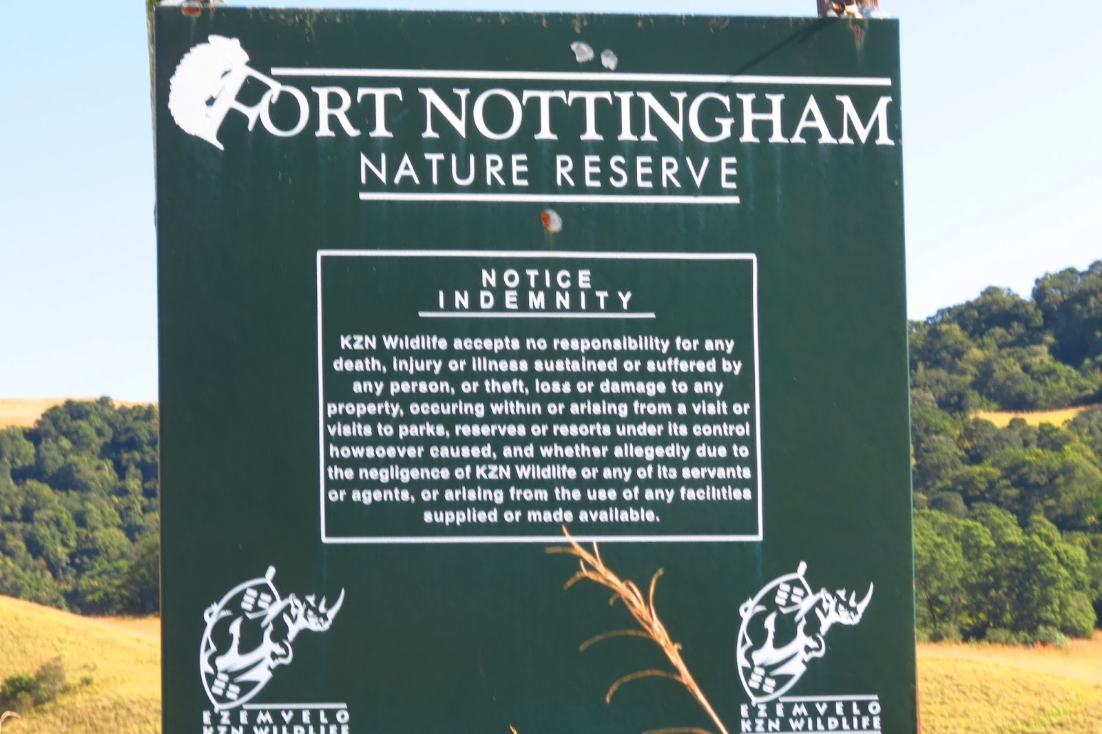 drakensview: Fort Nottingham & Nottingham Road.