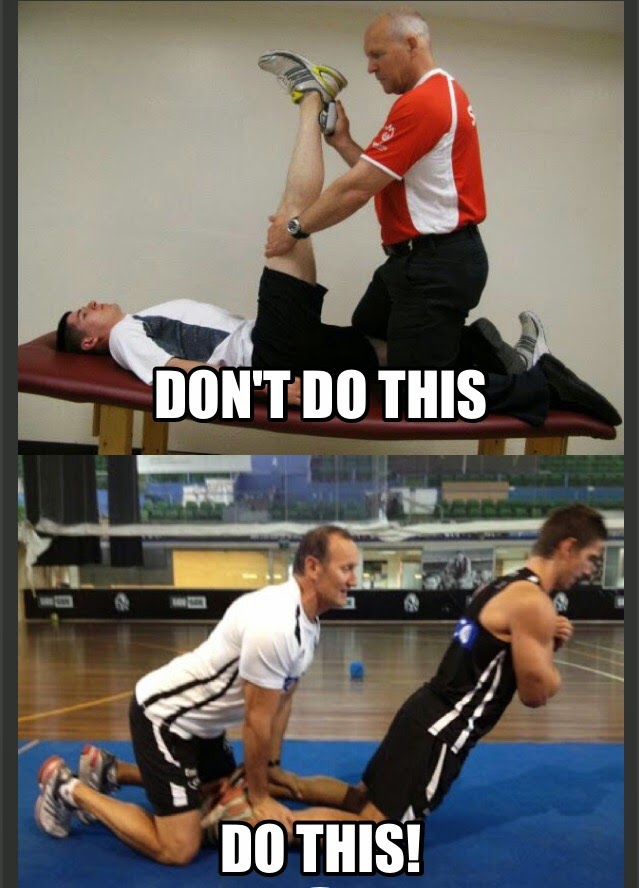 El núcleo del Rafa: Estiramiento estático de isquiotibiales