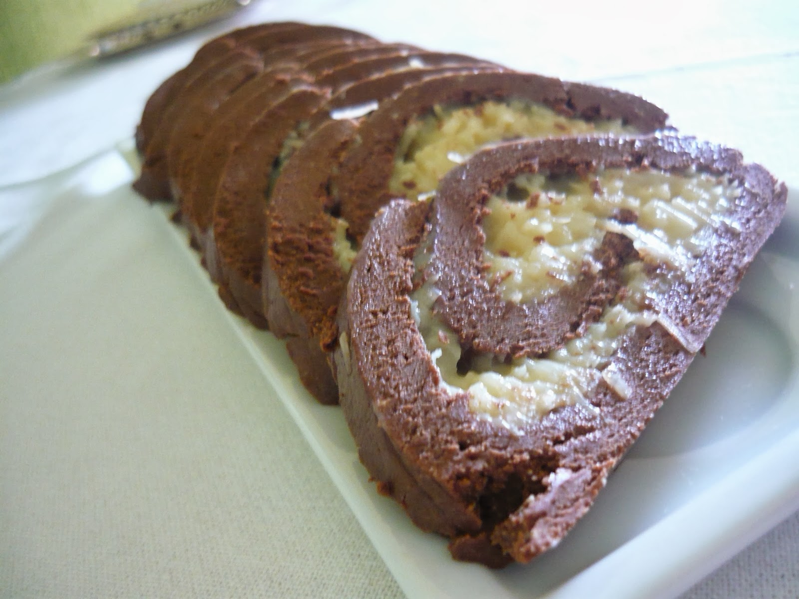 Cozinha Santa: Rocambole de Prestígio