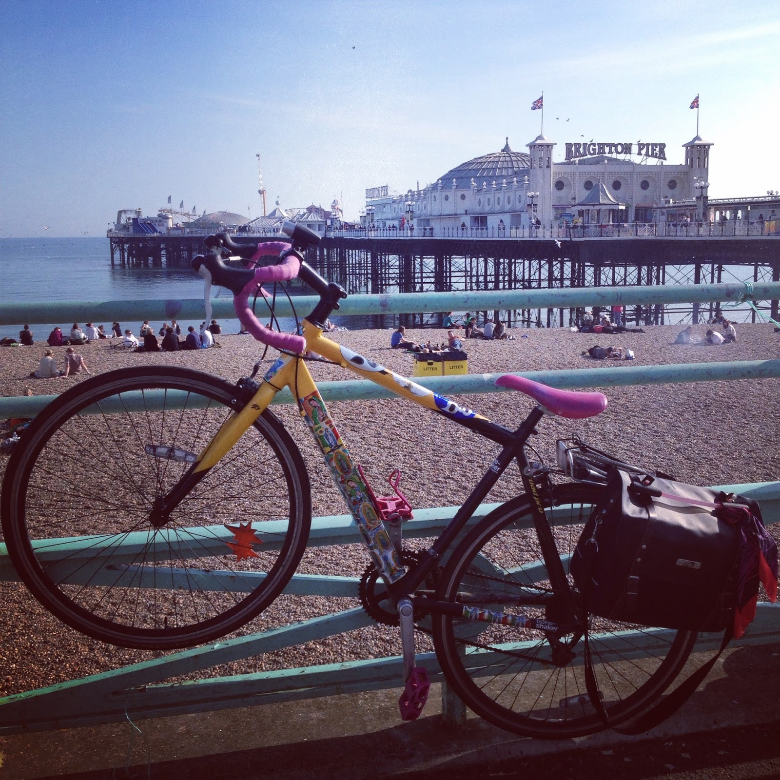 Jude Brosnan: Cycling snapshot// Brighton Pier
