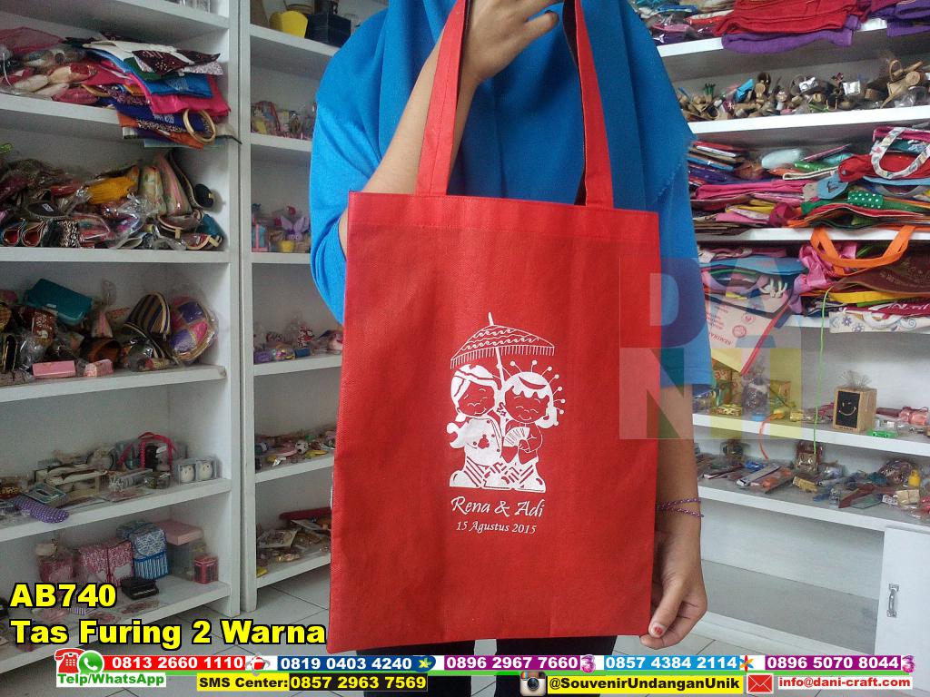 Tas Furing 2 Warna | Souvenir Pernikahan