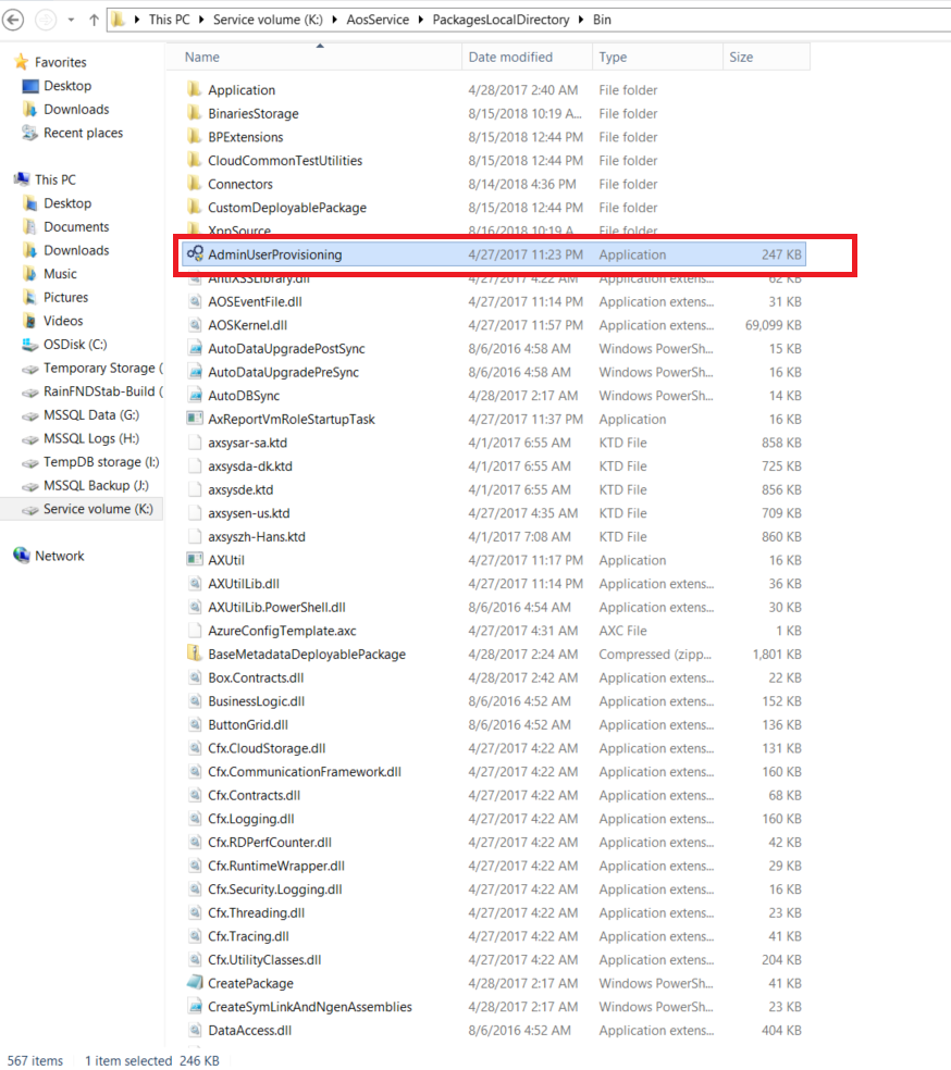 AX/D365 Technical Blog: Reset or change admin account in a development box in D365 FO/ AX 7