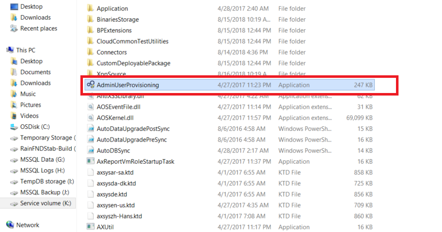 AX/D365 Technical Blog: Reset or change admin account in a development box in D365 FO/ AX 7