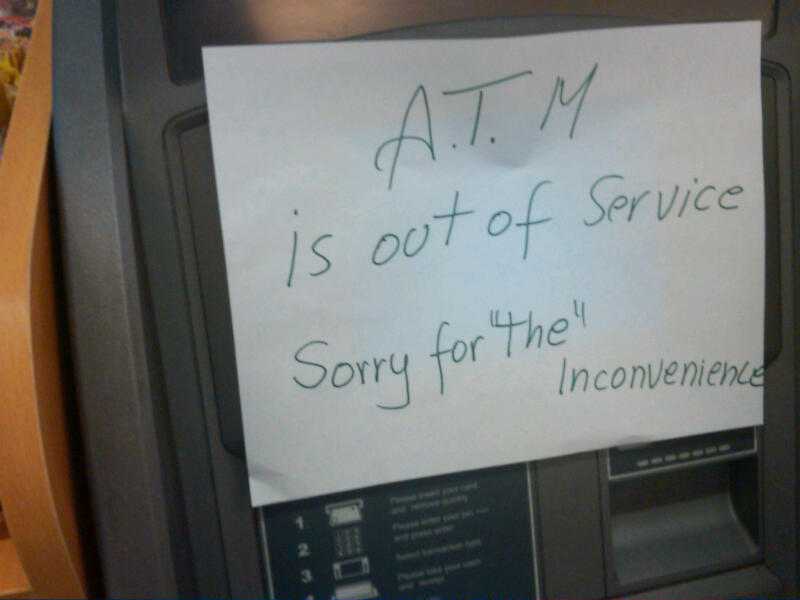 The “Blog” of “Unnecessary” Quotation Marks: sorry for "the" inconvenience