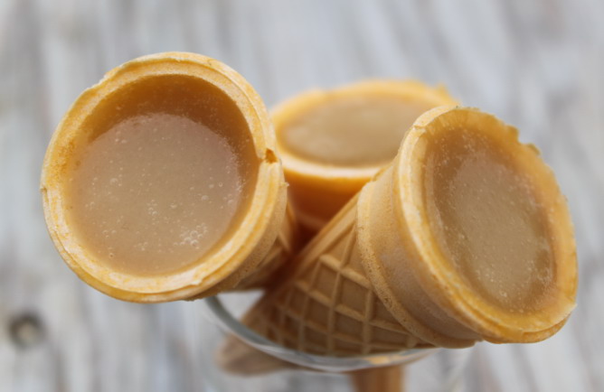 Mini-cornets à l'érable