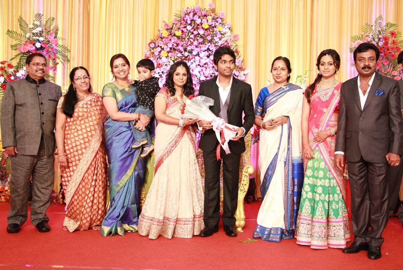 GV Prakash Saindhavi Wedding Reception Photos Gallery