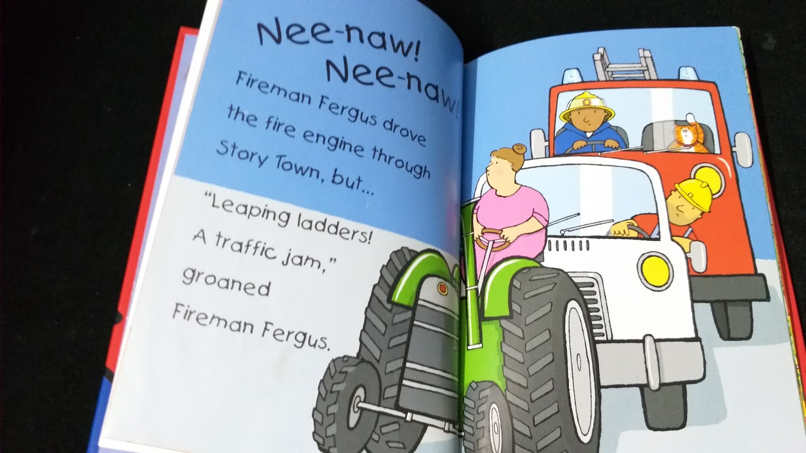 Kid Books Blog: 45.Fireman Fergus / Little red tractor / Things that go ...