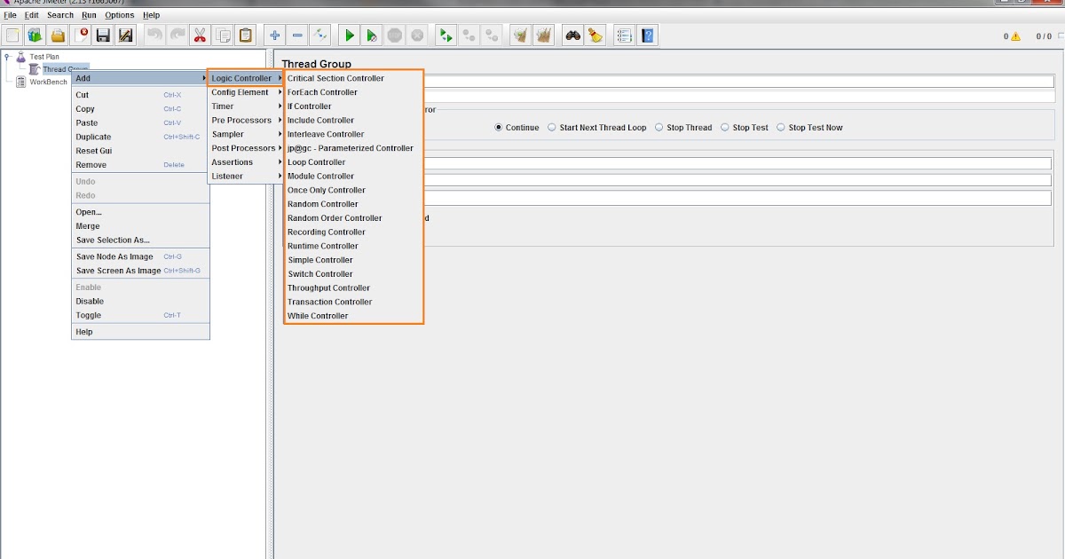 CrazzyGig: JMeter Logic Controllers