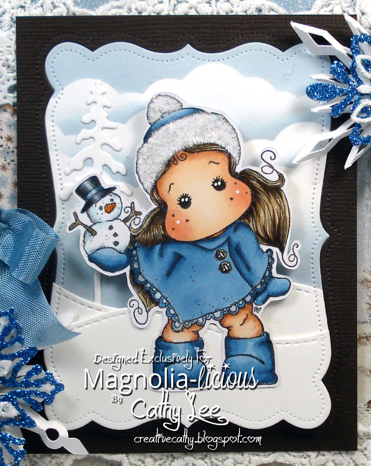 Cathy's Creative Place: Magnolia-licious - Winter Theme or Anything Goes