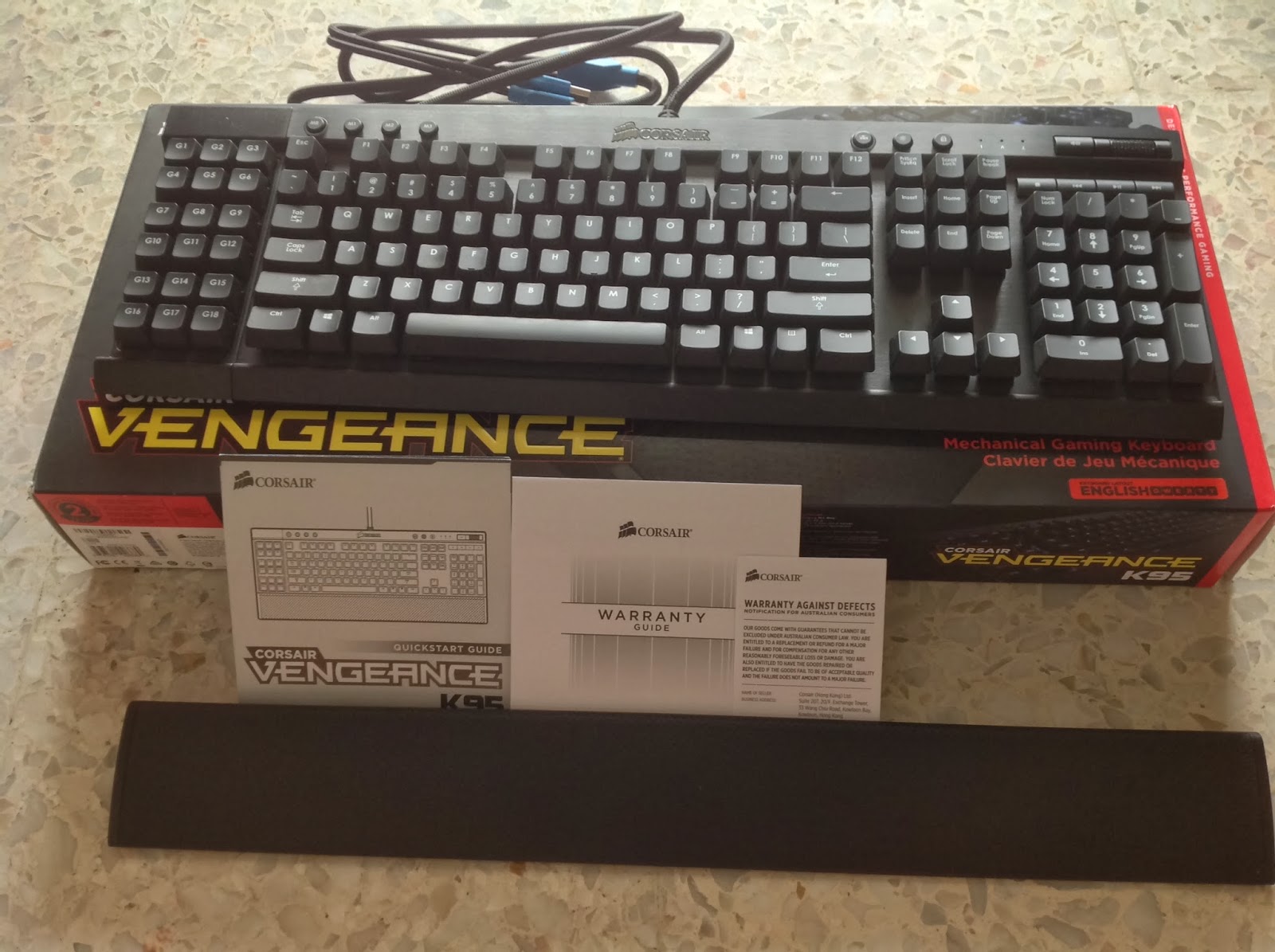 Corsair Vengeance Series Mechanical Keyboard Round Up