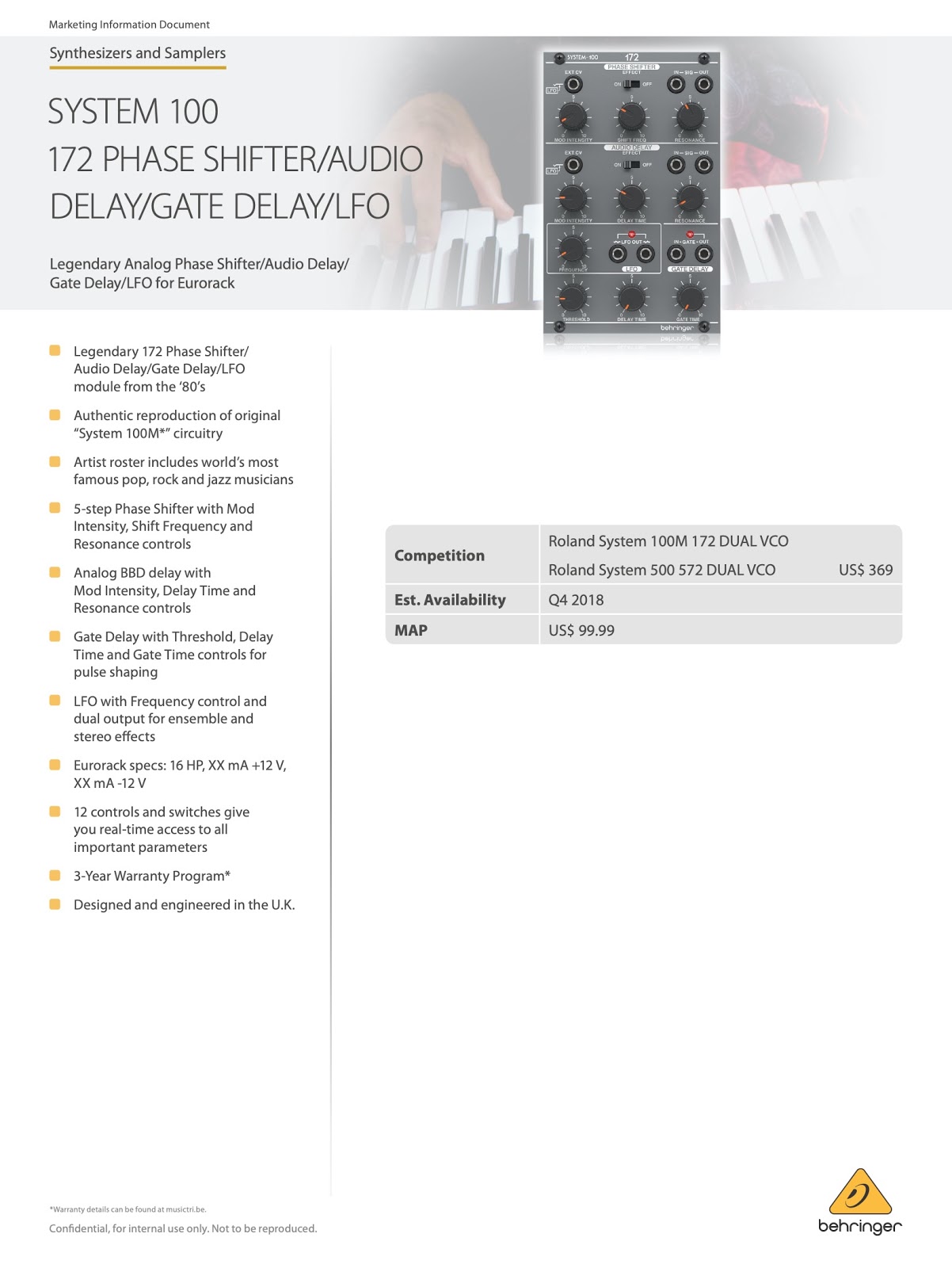 MATRIXSYNTH: NAMM 2020 - Introducing System 100 - Behringer Modular Synthesizer