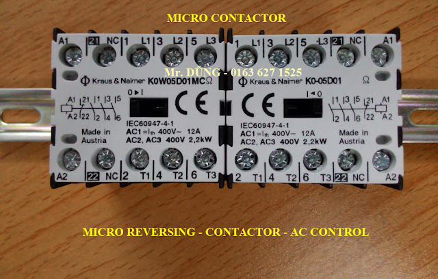 KRAUS & NAIMER VIỆT NAM: Micro Contactor 3P | Micro Contactor Relay ...
