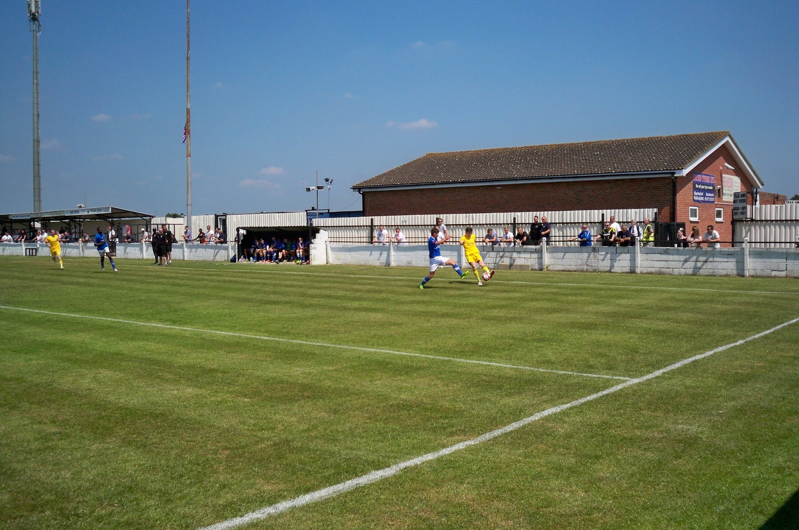 Football Grounds visited by Richard Bysouth: Witham Town FC