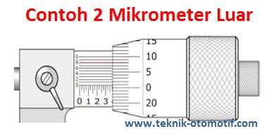 Cara Menggunakan Mikrometer Luar (Outside Micrometer) | teknik-otomotif.com