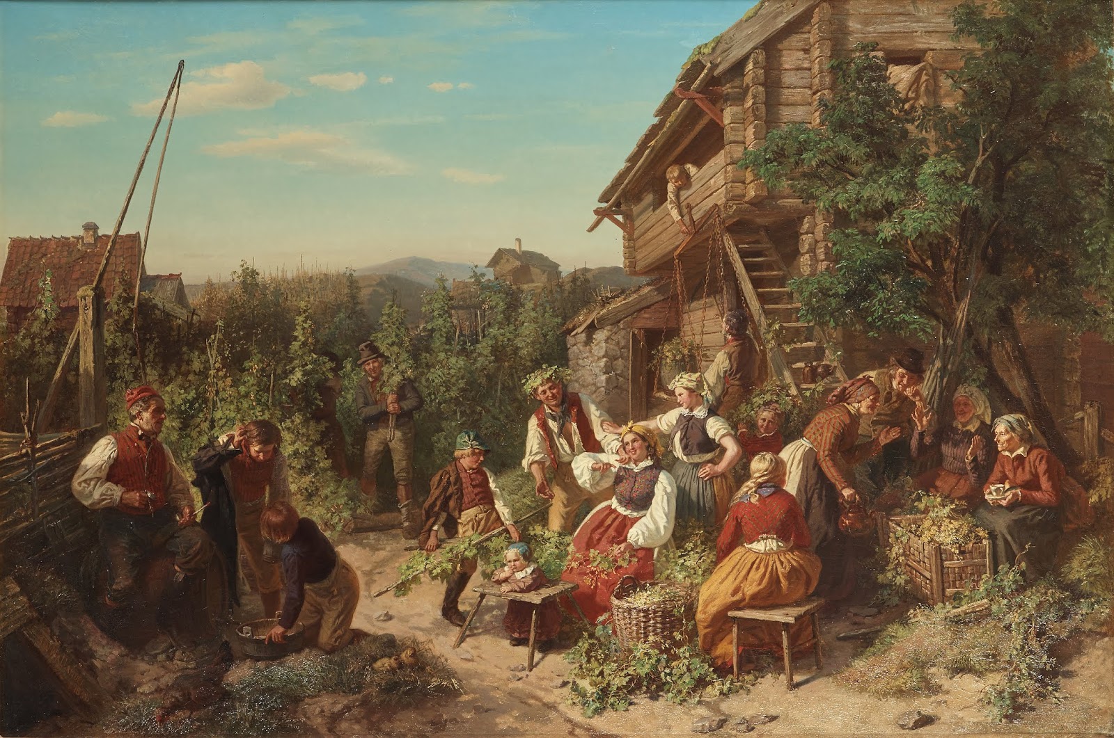 CarolArt Paintings and Video : Josef Wilhelm Wallander (Swedish, 1821 ...
