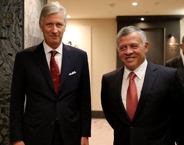 Royal Family Members Attend the Meeting of the WEF