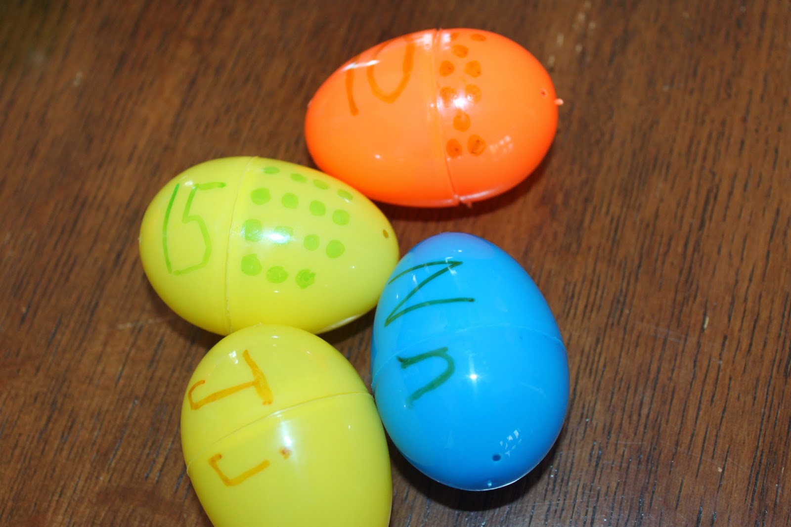 Mrs. Party Planner: Easter Egg Letter and Numbers Game