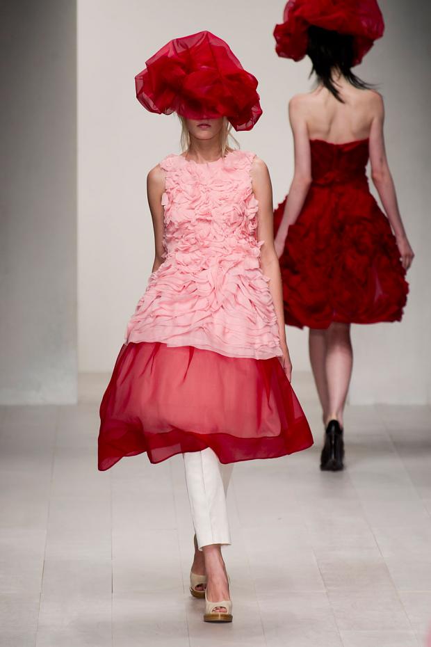 Fashion Runway John Rocha Spring/Summer 2013 LONDON FASHION WEEK SS'13 ...