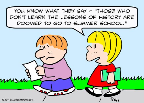 The Lessons of History cartoon | World of Cartoon