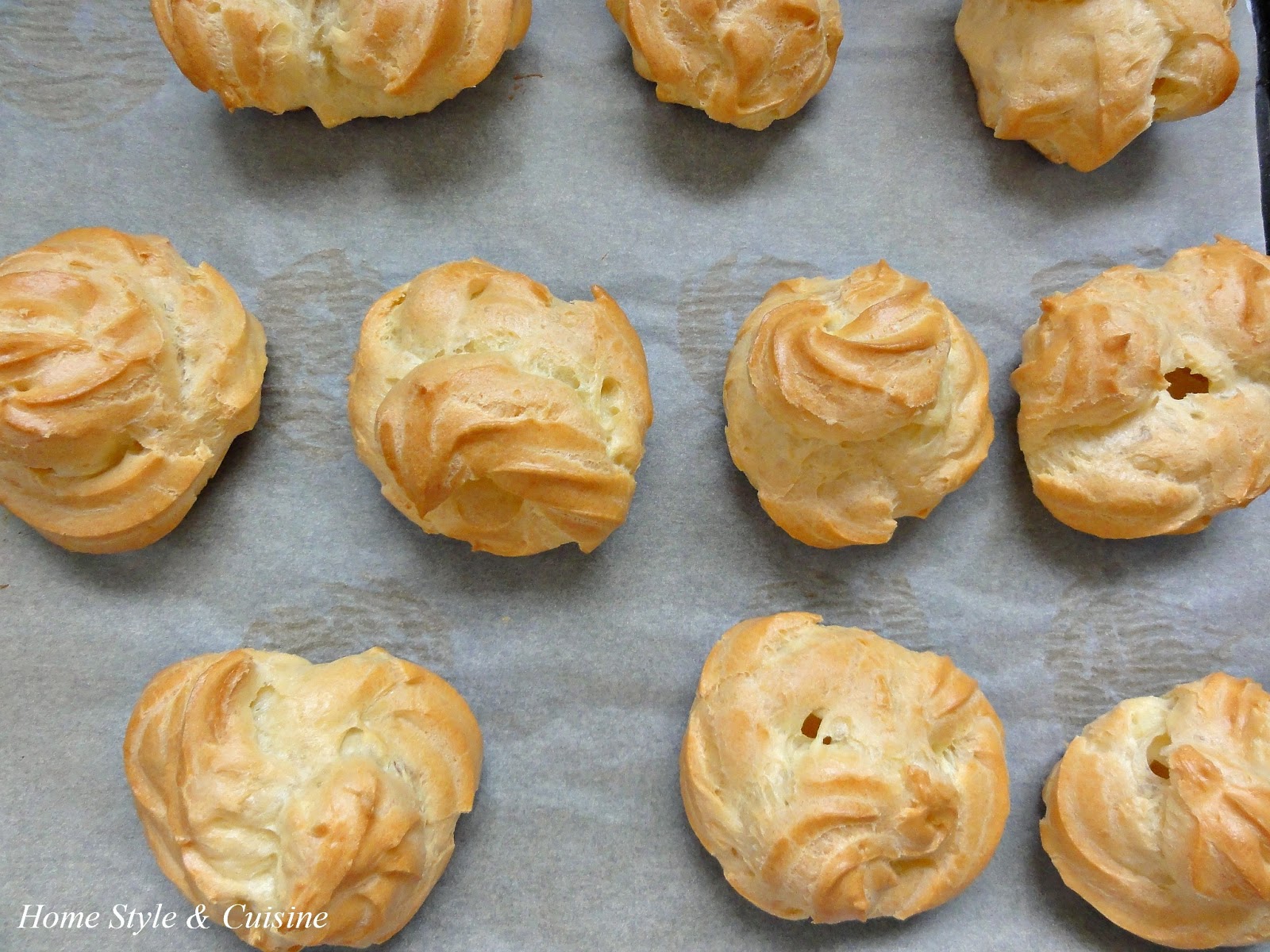 Home Style and Cuisine: Choux Patsry Balls With Shrimps (профитроли с ...