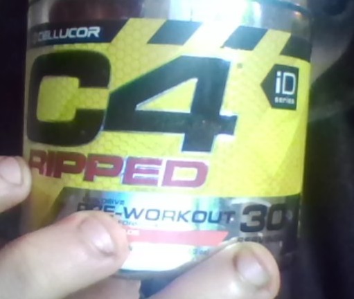 Area-1255: Cellucor C4 Ripped Pre Workout (PWO) Cherry Limeade NON ...