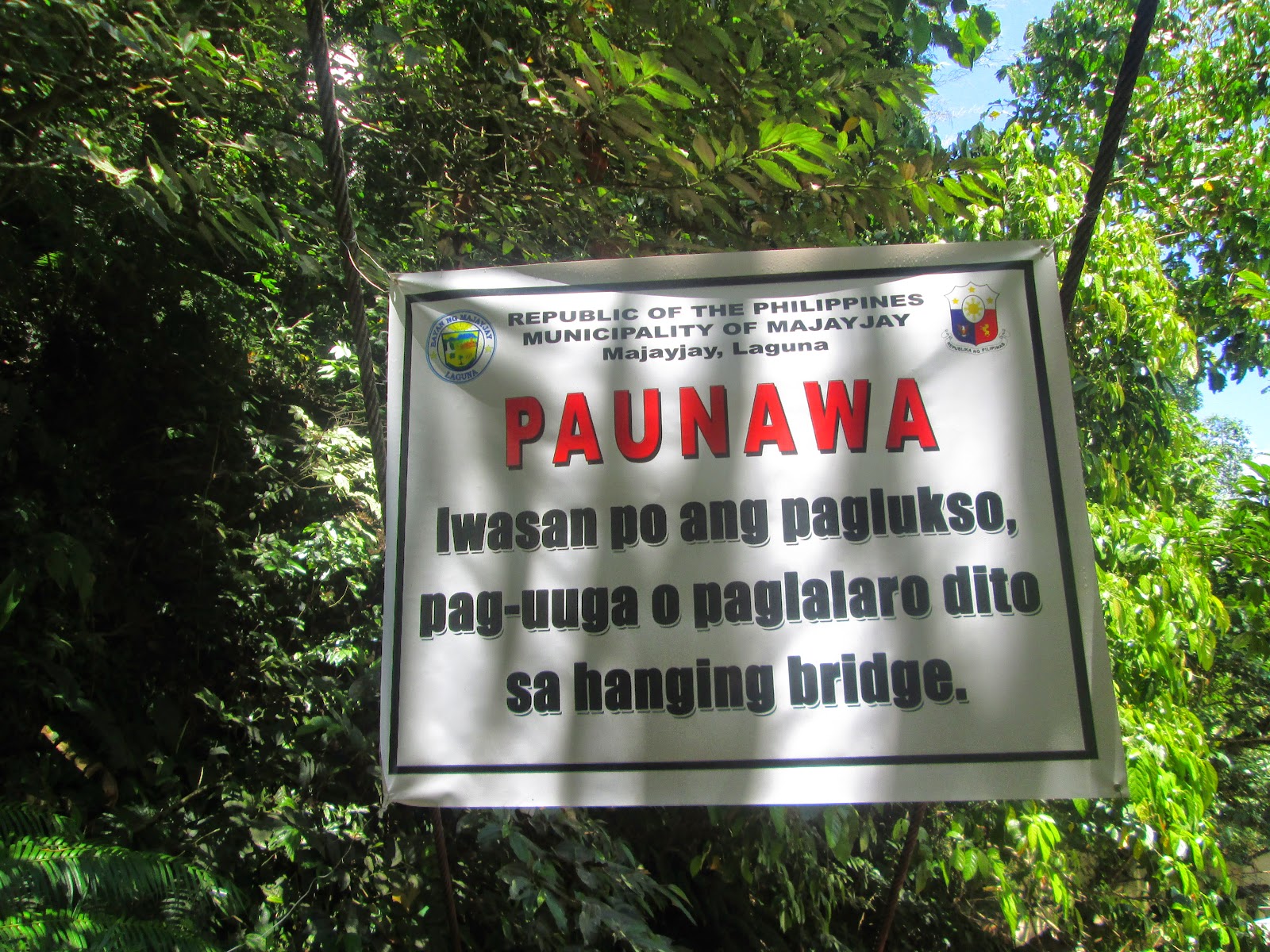 INSPIRING JOURNEY: Majayjay: Home of the Captivating Taytay Falls