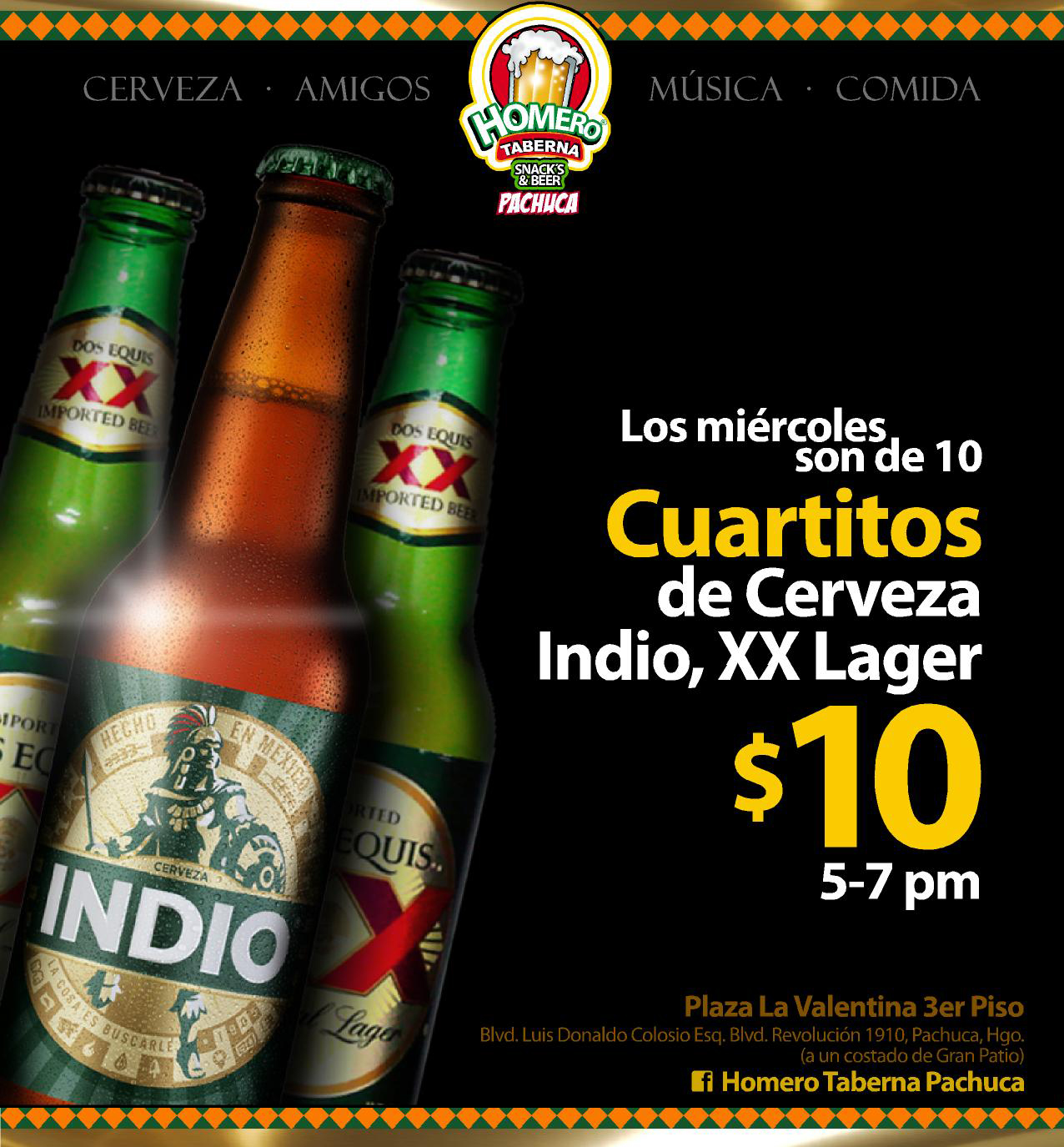 Homero Taberna Franquicia: Ya abrimos