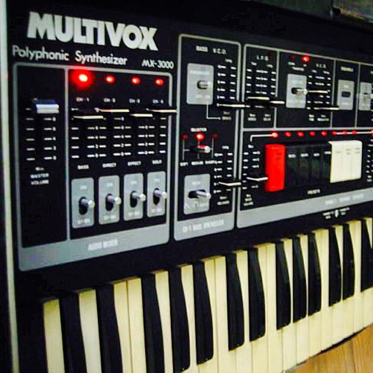 MATRIXSYNTH: Multivox MX-3000 Ultra Rare Vintage Analog Synth