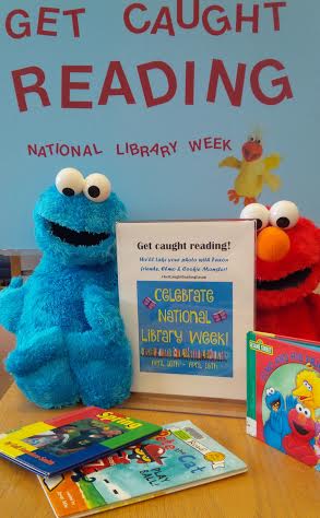 Piper Loves the Library: Cookie Monster! Elmo! Gothca!!