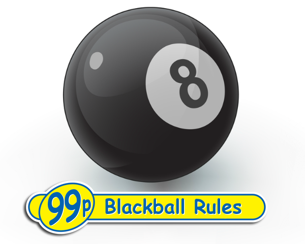 Scottish Blackball Eightball Pool: Blackball Pool Rules Posters