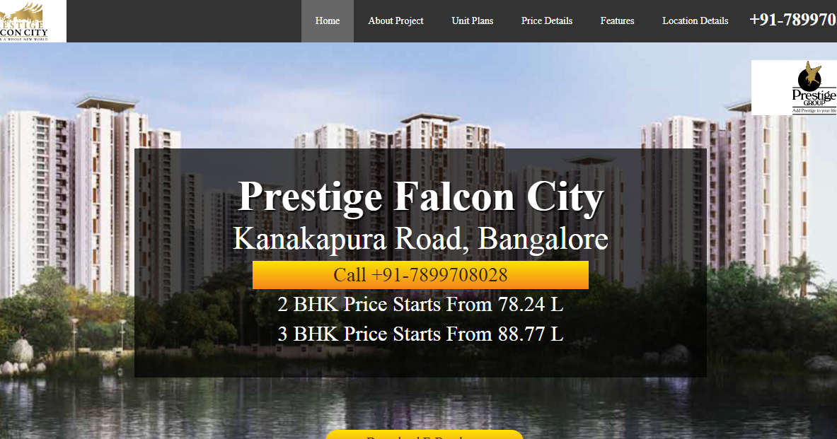 Prestige Falcon City Kanakapura Road, Bangalore