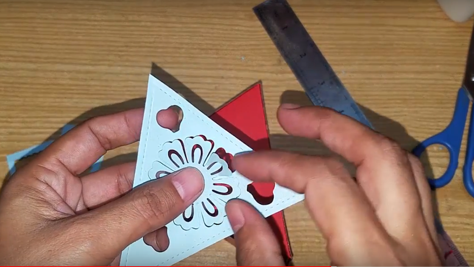 DIY Triangular Candy Box Making Tutorial