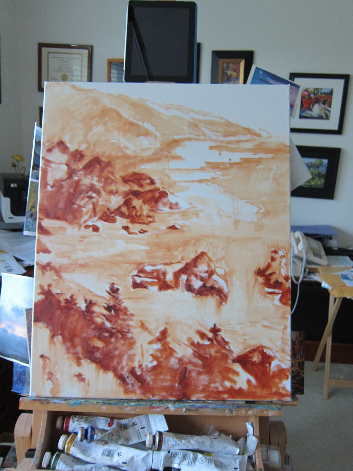 What Is It About Large??? | Musings Of A Painter