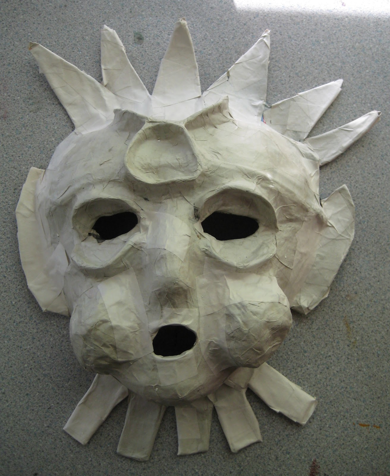 Student Artwork: Year 7 Mask Project