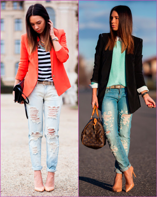 MIND THE GAP, CHICA!: LA MODA DE LOS JEANS ROTOS