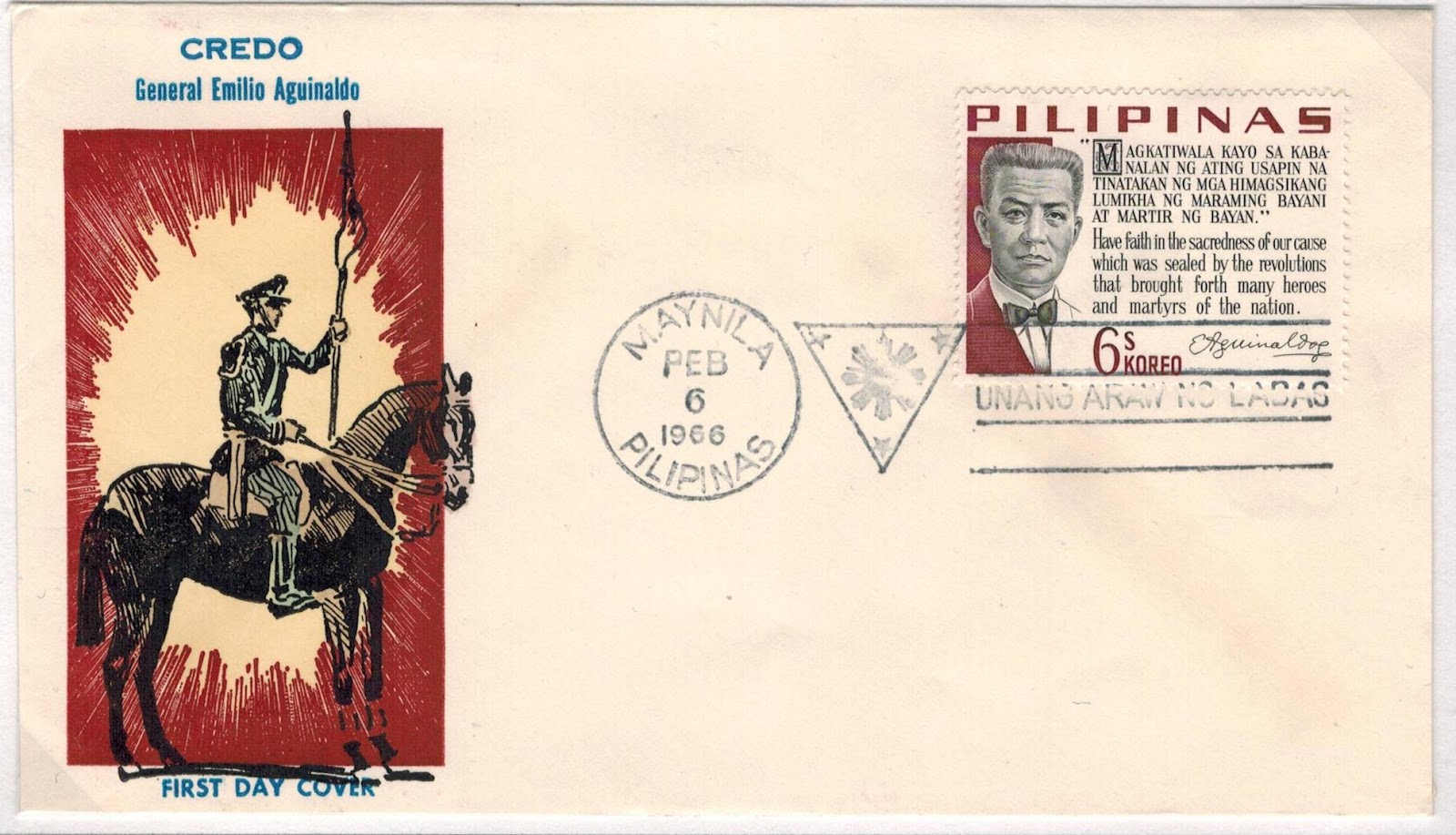 Philippine Republic Stamps : 1963 -1973 Presidential Credo Series