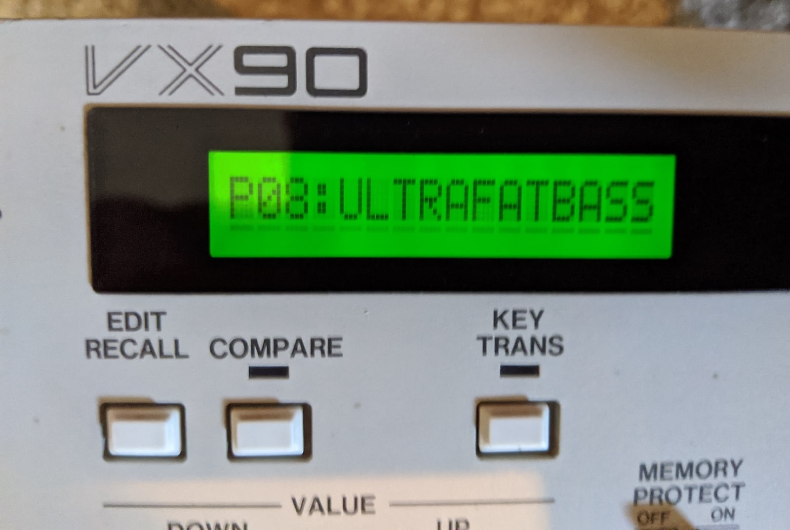 MATRIXSYNTH: Akai VX90 Rackmount Analog Synthesizer 10625-01081