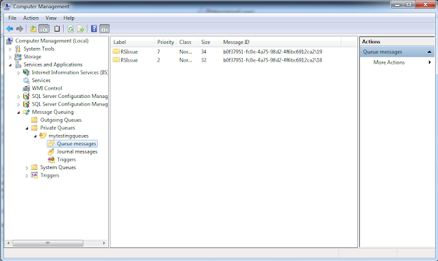 Real Time Examples Msmq Microsoft Message Queuing