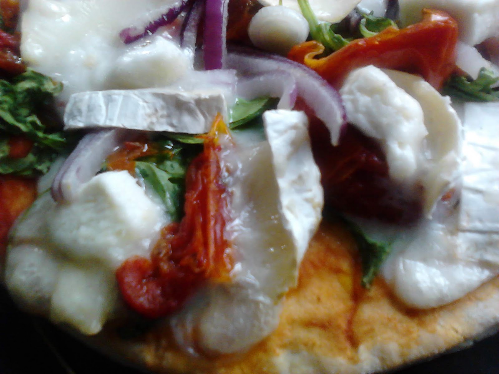 Rocket, Sunblushed Tomato and Capricorn Goats Cheese Pizza - Courtesy ...