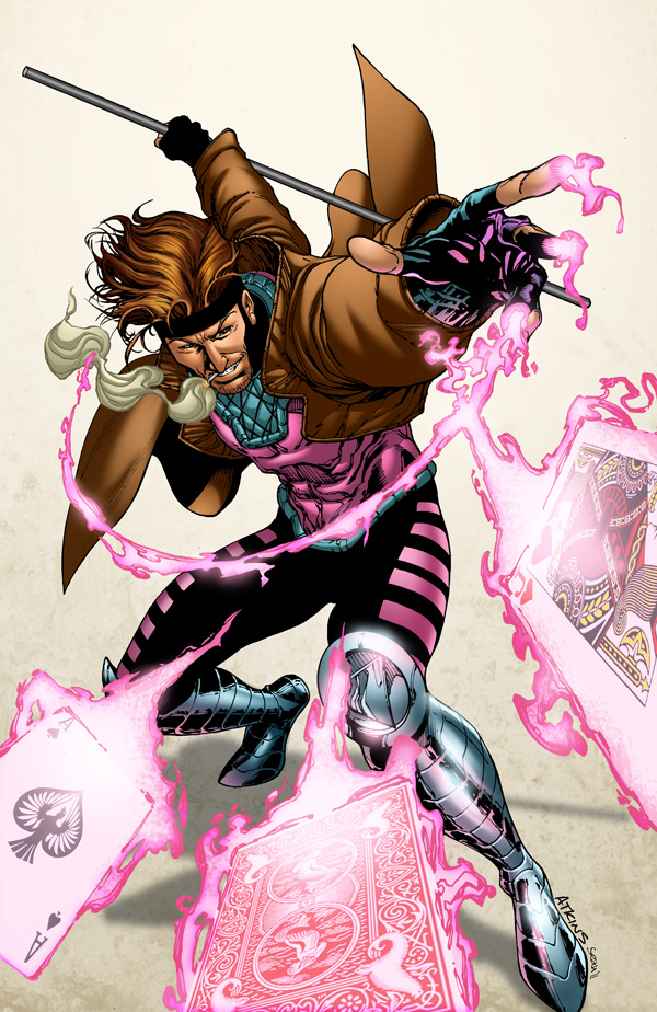 Robert Atkins Art: Gambit Colors...